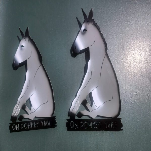 On Donkey Time Sign - Donkey Whisperer Farm